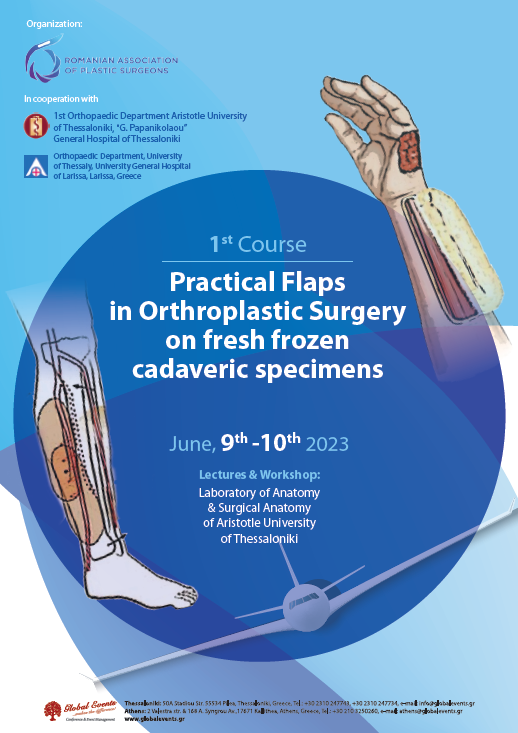 1st Course “Practical Flaps in Orthroplastic Surgery on fresh frozen ...