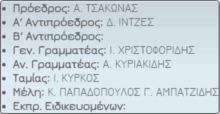 Διοικητικα Συμβουλια – ΟΤΕΜΑΘ